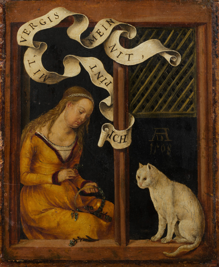 Girl Making a Garland | The Medieval Garden Enclosed | The Metropolitan ...
